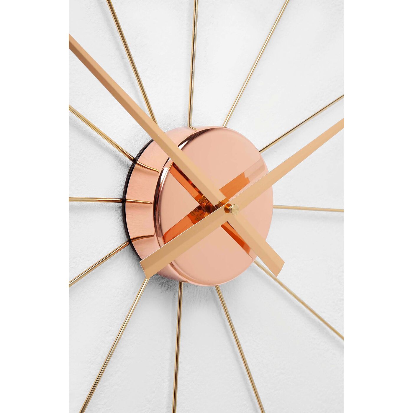 Wall Clock Like Umbrella Rose Gold - KARE Philippines