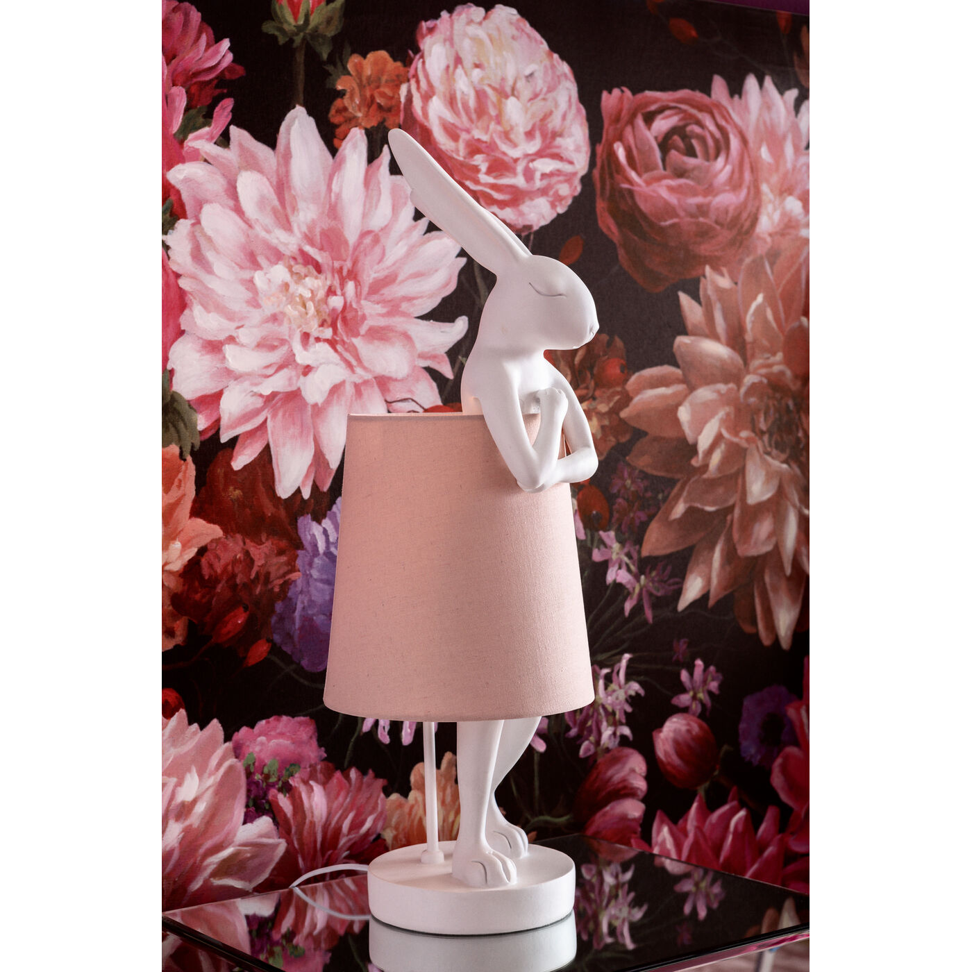 Table Lamp Animal Rabbit White/Rose 50 - KARE Serbia