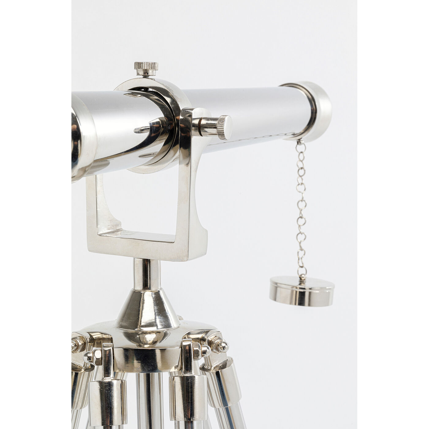 Deco Object Telescope Silver 125cm - KARE USA