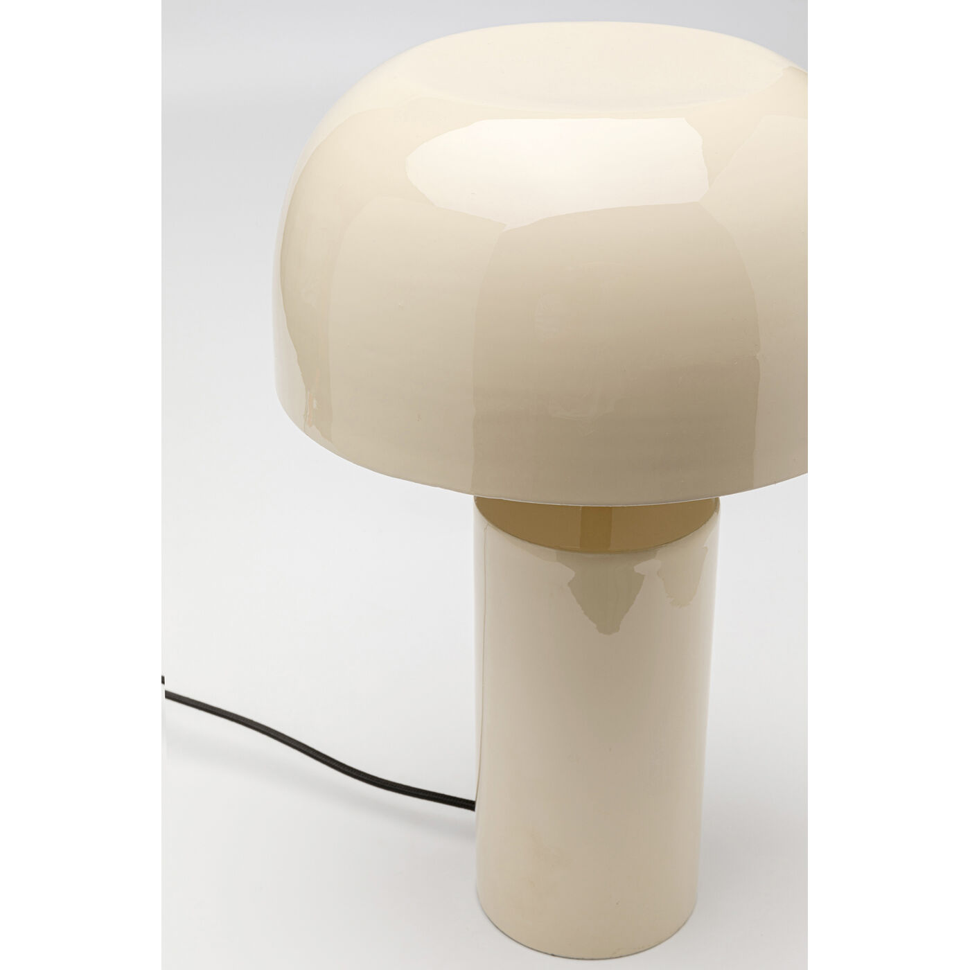 Table Lamp Loungy Ecru White 38cm - KARE Bahrain