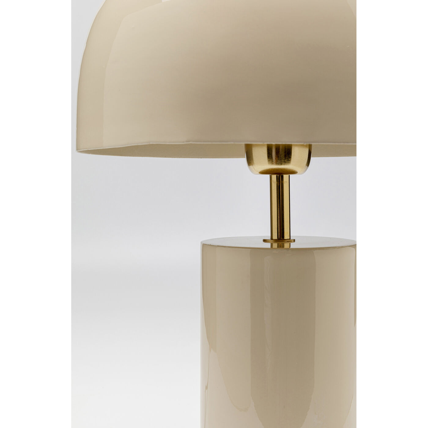 Table Lamp Loungy Ecru White 38cm - KARE Bahrain