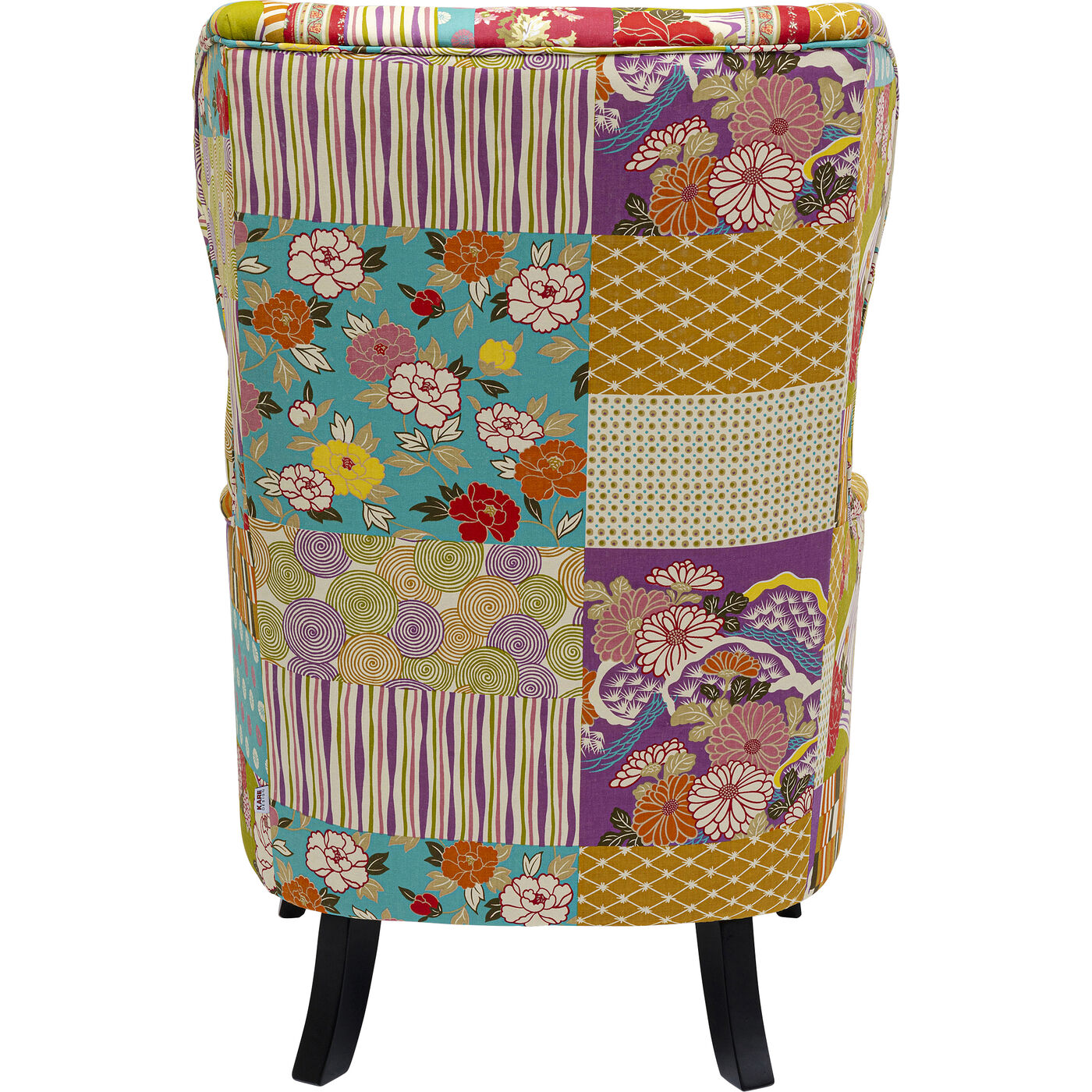 Sillón Patchwork rojo - KARE Chile