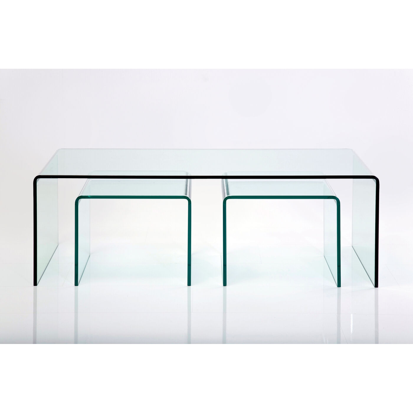 Coffee Table Clear Club (3/Set) - KARE USA