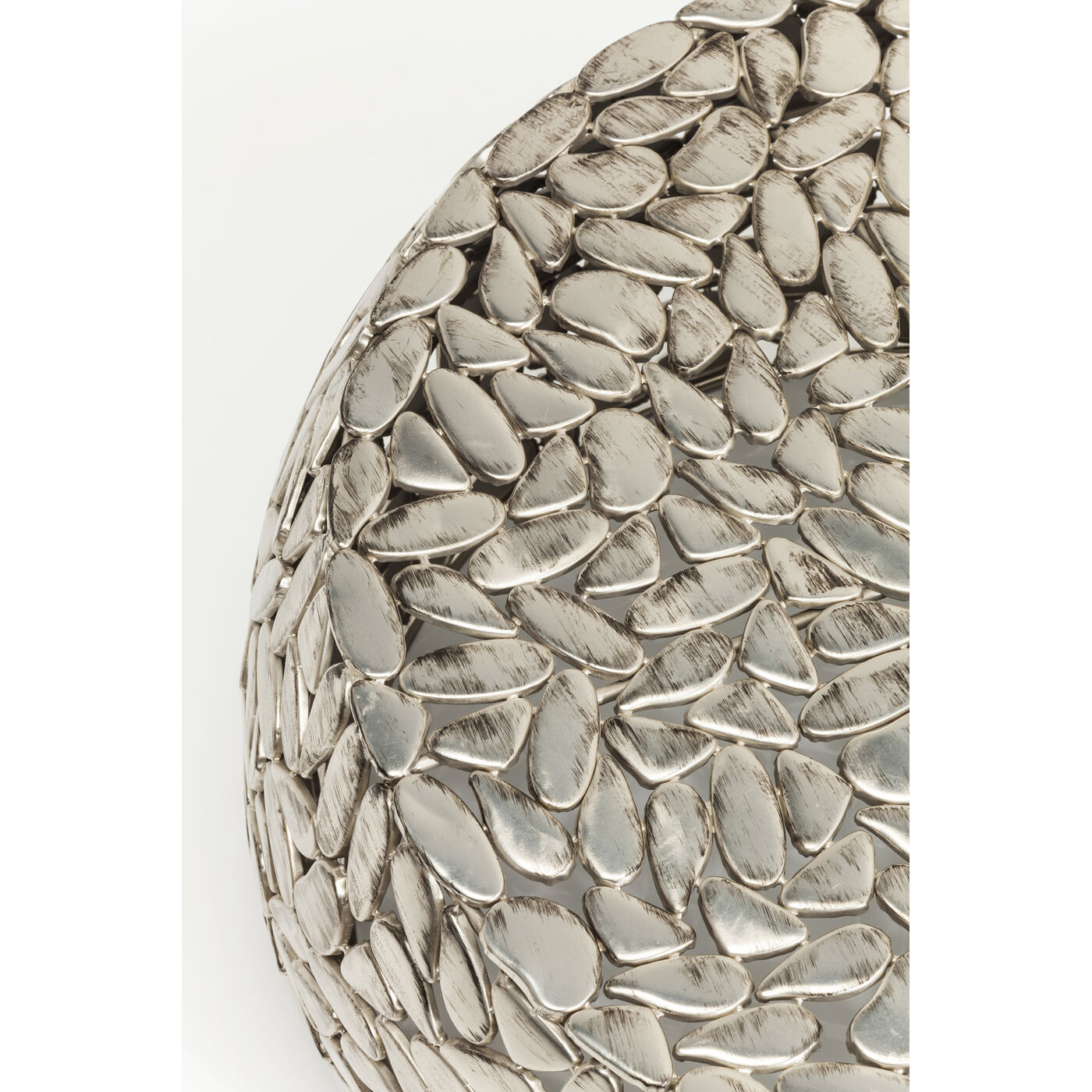 Mesa centro Pebbles Deluxe plata (2/Set) - KARE Peru