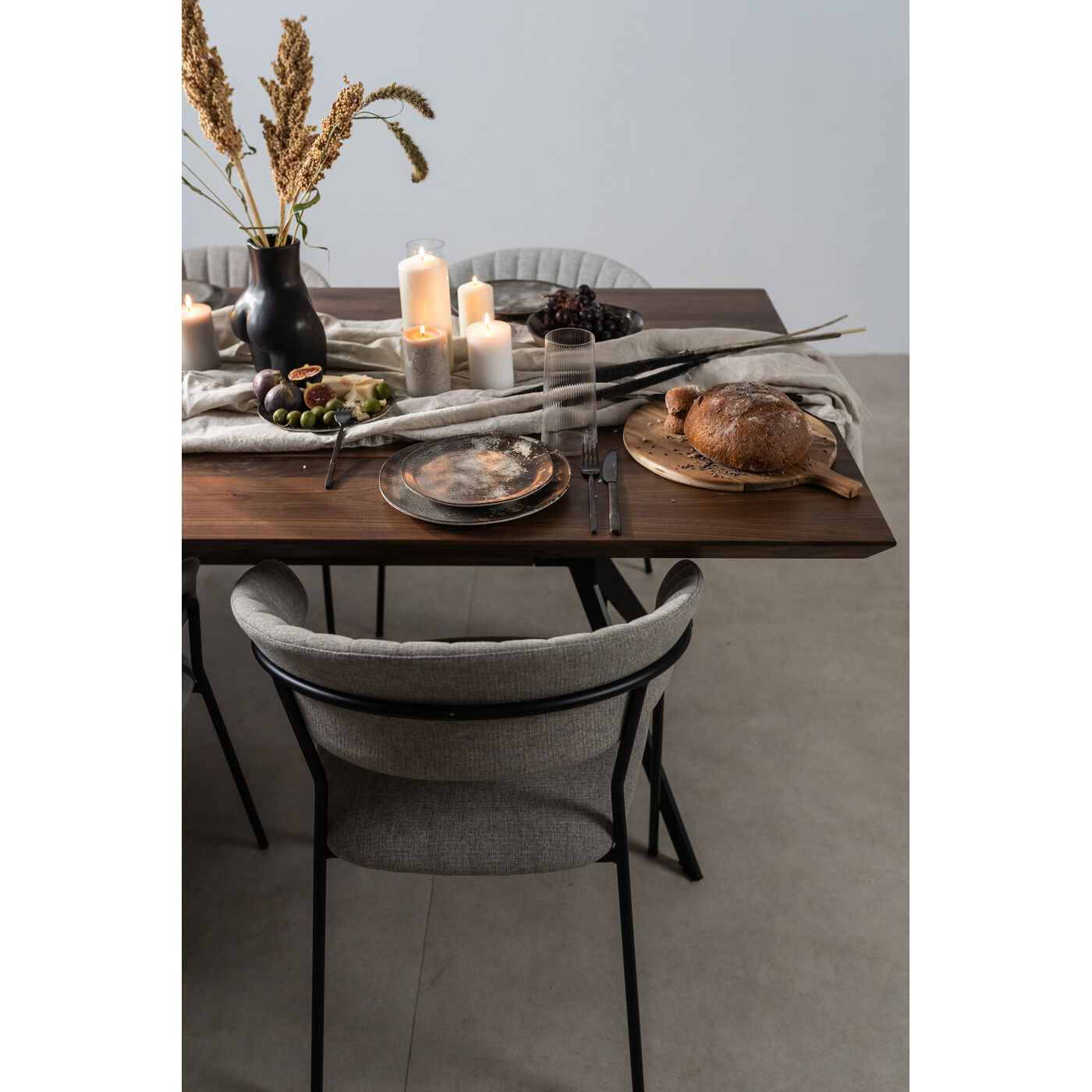 Table Downtown Walnut 220x100cm - KARE USA