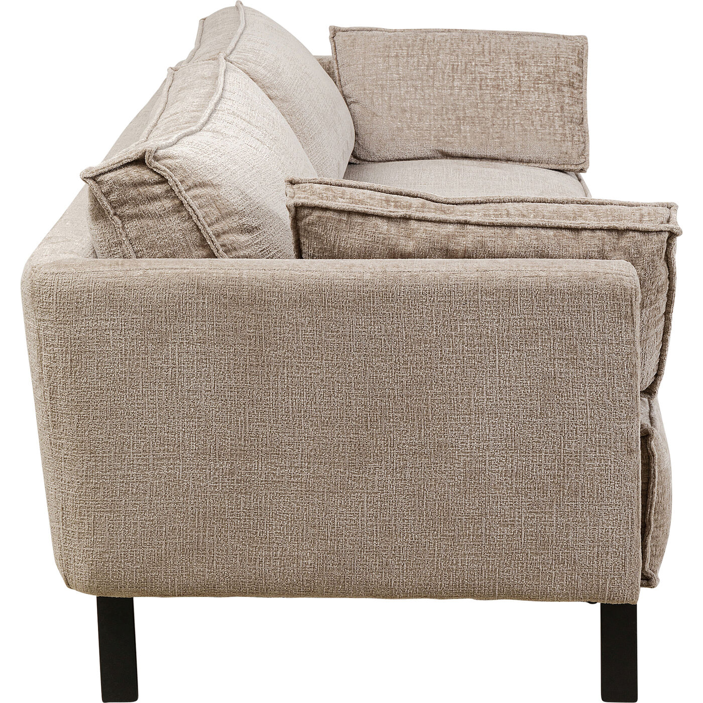 Sofa 3 pl Victor Tela Beige 233cm - KARE Chile